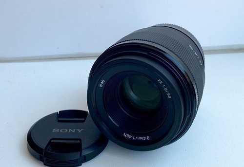 Объектив Sony FE 50 mm 1.8