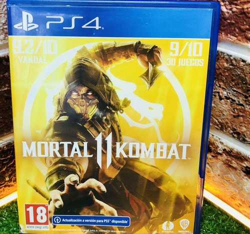 Диск PS4 Mortal Kombat 11