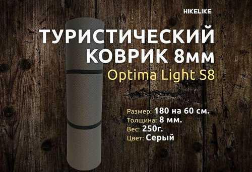 Туристический коврик Optima Light 8 (серый)