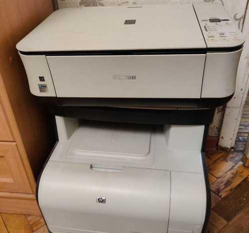 Мфу HP laserjet cm1313   canon mp250 одним лотом