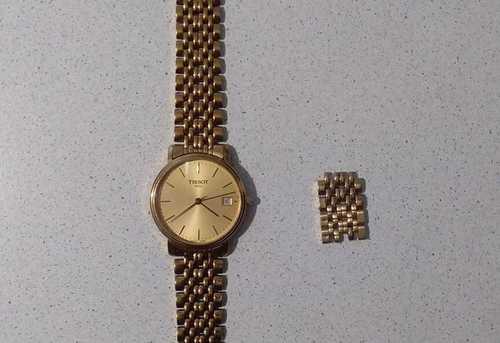 Мужские наручные часы Tissot 1853 золотого цвета