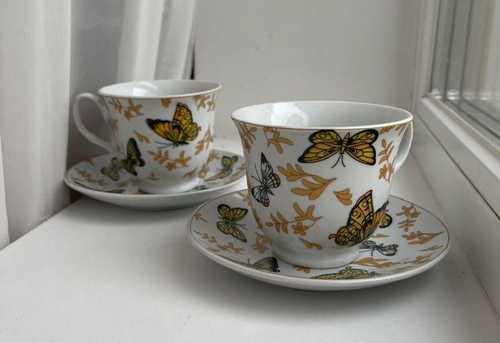 Чайные пары. Бабочки. Япония
