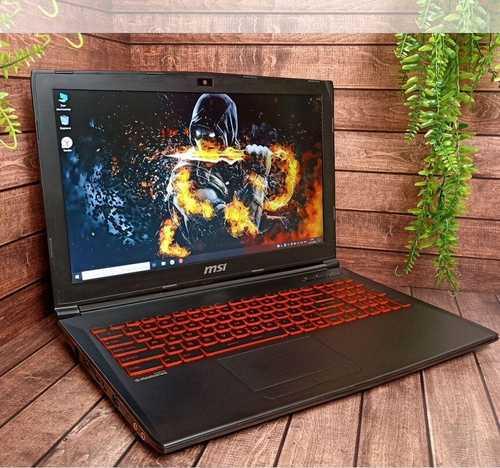 Игровой ноутбук MSI/17,3"/i7-7gen/GTX1050(4gb)