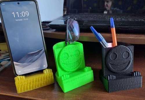 Подставка для телефона на 3D принтере