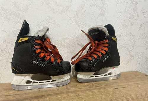 Хоккейные коньки bauer 27 размер