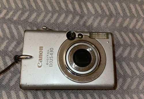 Цифровой фотоаппарат canon digital ixus 430