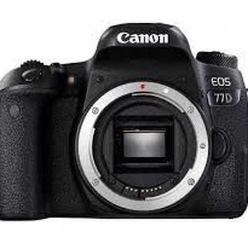 Фотоаппарат Canon EOS 77D Body