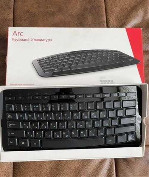 Клавиатура Microsoft Arc Keyboard Black USB