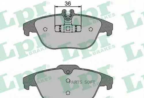 LPR 05P1274 Колодки торм. дисковые