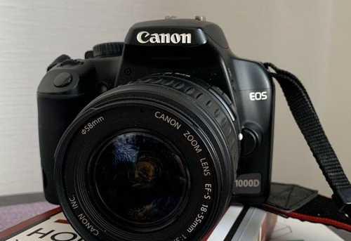 Фотоаппарат canon1000d