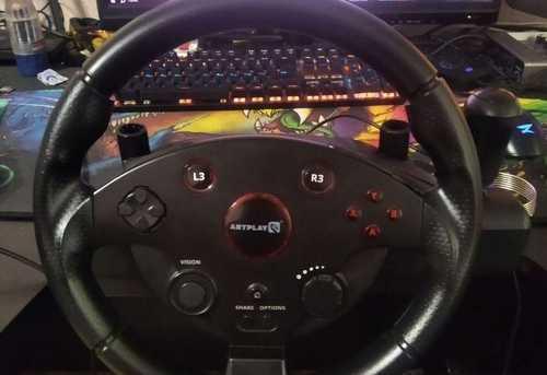 Игровой руль artplays street racing wheel