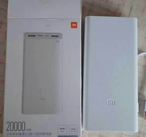 Powerbank xiaomi 20000 mah новый