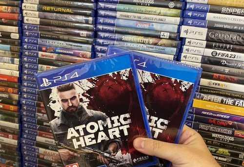 Atomic heart PS4 New Рус версия