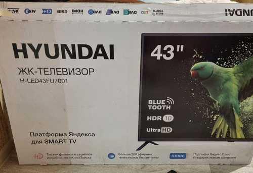 Телевизор hyundai 43 h-led43fu7001 SMART TV
