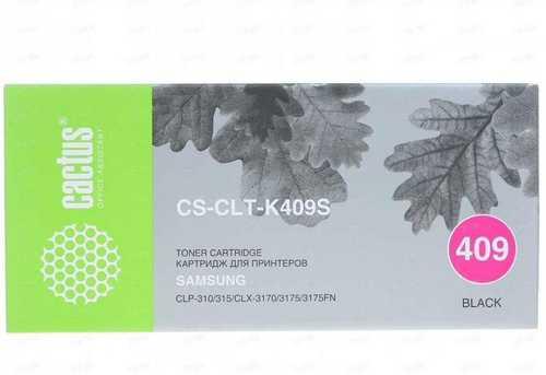 Картридж лазерный Cactus CS-CLT-K409S черный