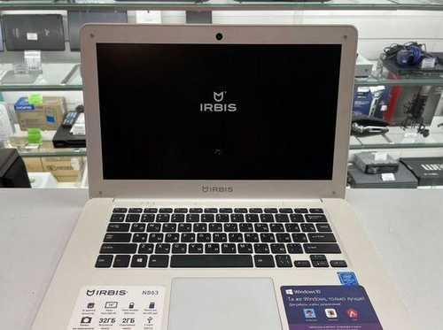 Ноутбук, Irbis NB63