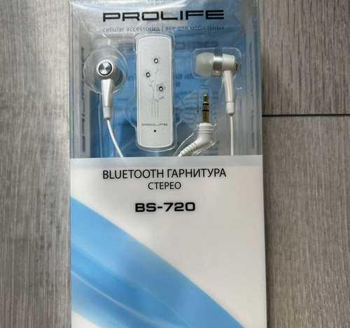 Вакуумные наушники Bluetooth Prolife BS-720