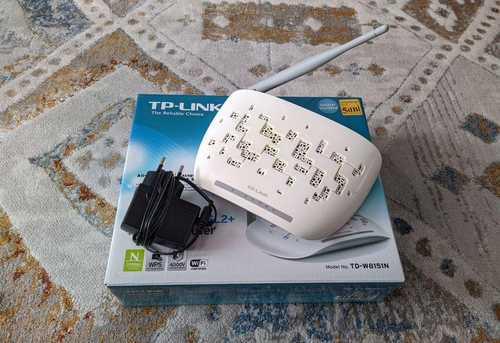 Wifi роутер adsl TP-Link TD-W8151N