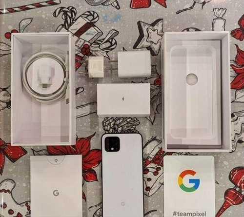 Google pixel 4 128 gb белый