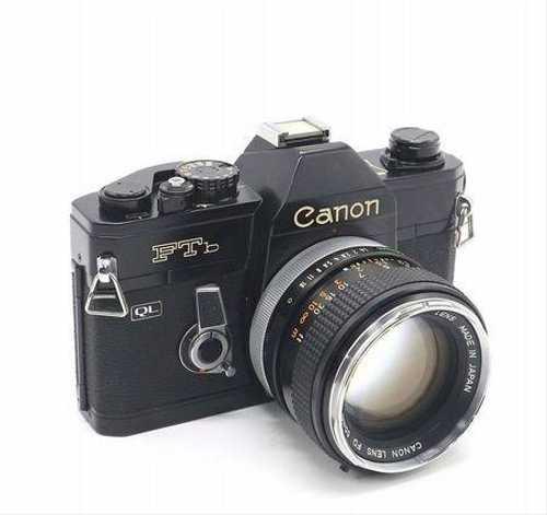 Canon FTb QL + FL 50mm f/1.4 black