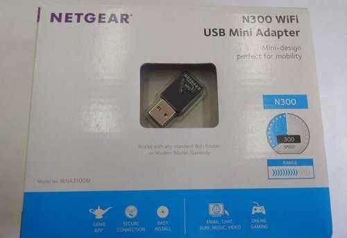 WiFi адаптер NetGear WNA3100m 300Mbps