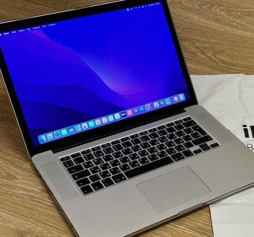 Macbook Pro 15 Retina 2015 Идеал   Windows 10