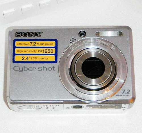 Цифровая мыльница Sony Cyber-shot DSC-S730 (2007)