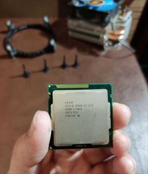 Процессор Xeon е3 1270, озу 8 Гб Crucial Ballistix