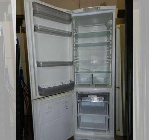 Холодильник бу Ariston 2 компрессора с гарантией