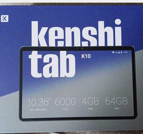 Планшет kenshi tab k10