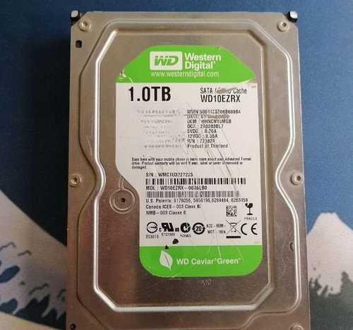 Жесткий диск HDD 1 TB WD green