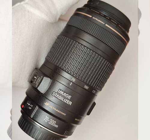 Canon EF 70-300mm f/4-5.6 IS USM телевик со стабил
