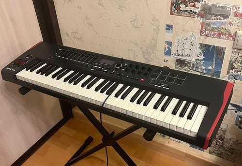 Midi клавиатура Novation impulse 61 + стойка