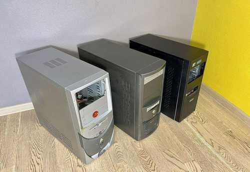 3 компьютера Core 2 Duo, 4GB, DDR2, Nvidea