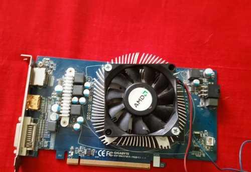 Видеокарта gigabyte AMD Radeon HD6770 1024MB