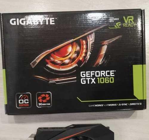Видеокарта Gigabyte gtx 1060 3g