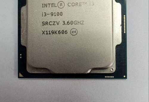 Процессор intel core i3 9100 lga 1151 v2