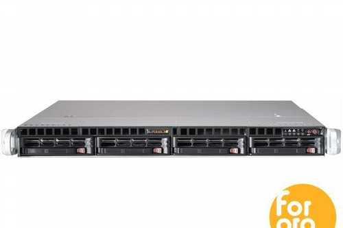 Сервер Supermicro 815 4LFF 2xE5-2667v2 384GB, SATA