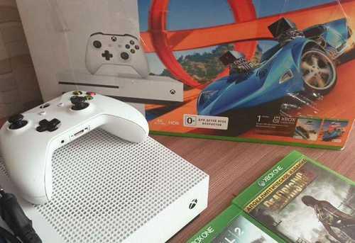 Xbox One s 500gb+игры