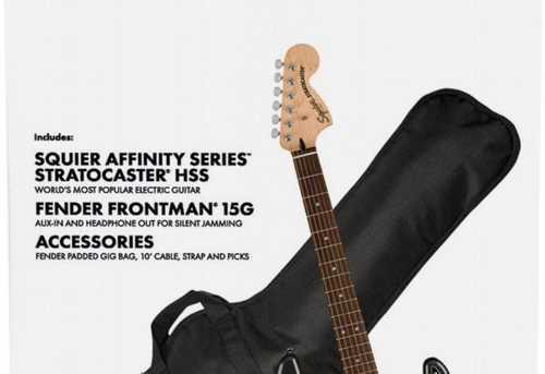 Fender squier Affinity Stratocaster HSS Pack