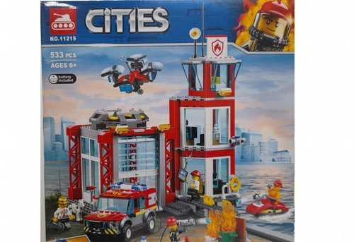 Конструктор Пожарное депо Cities 11215