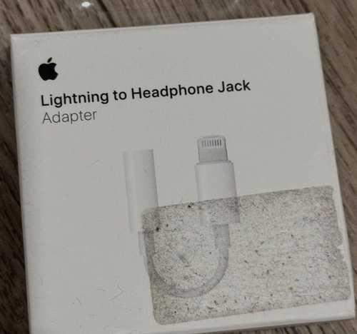 Переходник Apple Lightning 8pin MFI-3.5 mm jack