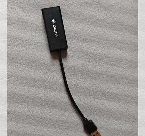 Переходник/адаптер usb to ethernet