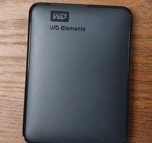 Переносной жёсткий диск 2,5" 2тб HDD WD Elements