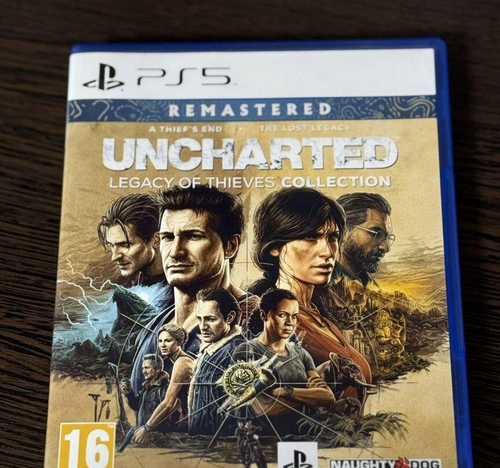 Игра на ps5 uncharted