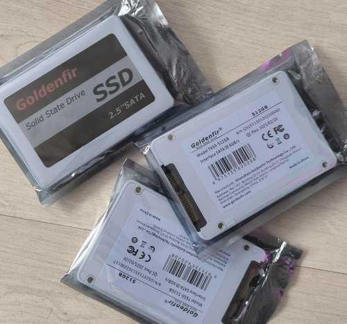 Новые ssd 512gb