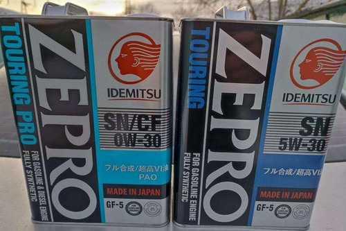 Моторное масло Idemitsu Zepro SN/CF 0w30 4л