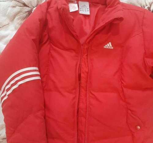 Пуховик для девочки adidas 128