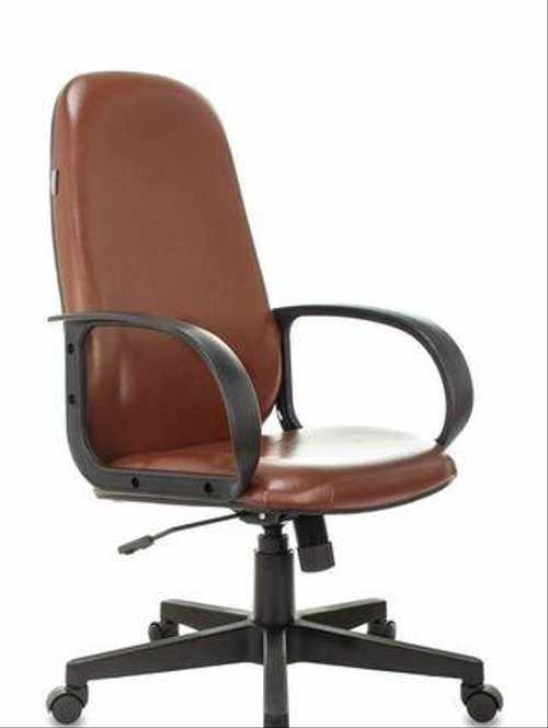 Кресло руководителя Бюрократ CH-808axsn коричневый
