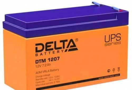 Аккумуляторная батарея Delta DTM 1107